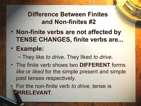 Verbs Ppt To Finite And Non Finite Verbs PPT