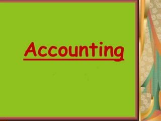 Accounting Conceptual Framework Ppt PPTX Business Accounting Finance Business