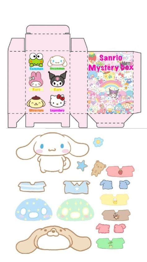 Sanrio Crafts Diy Paper Printable