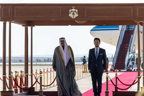 كونا ممثل سمو أمير البلاد سمو رئيس الوزراء يصل الى الاردن لترؤس وفد