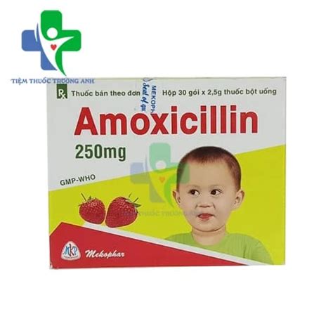 Amoxicillin mg Mekophar bột Thuốc điều trị nhiễm khuẩn