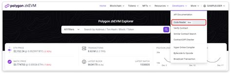 Etherscan Information Center Code Reader