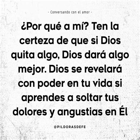 Cuando Dios Quita Es Porque Dios Dará Algo Mejor