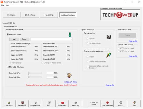Rbe Radeon Bios Editor Download Free Windows 128 Softpedia