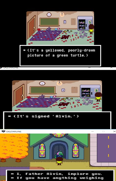 Who Is Alvin R Deltarune