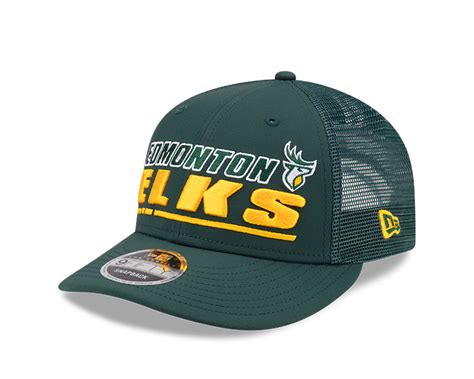New Era Mens Cfl Edmonton Elks Sideline 24 9fifty Lp Cap