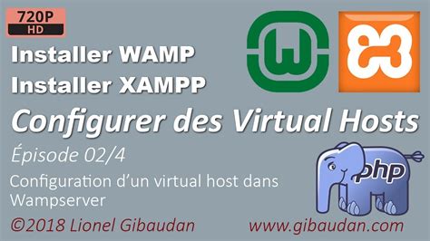 02 4 configurer les virtual hosts avec wamp youtube