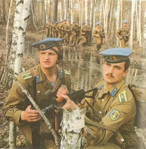 Soviet Vdv Training With An Aks 74u Early 1980s Rmilitaryequipment