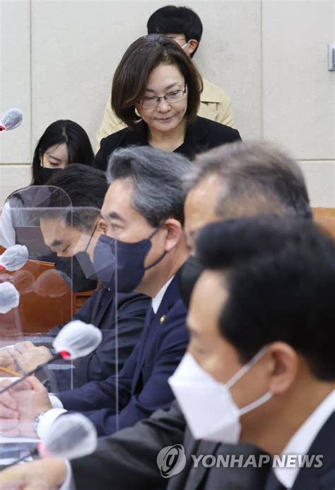 답변 마친 박희영 용산구청장 연합뉴스