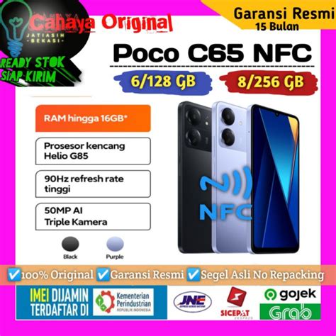 Jual Poco C NFC GB GB Garansi Resmi Xiaomi Indonesia Shopee Indonesia