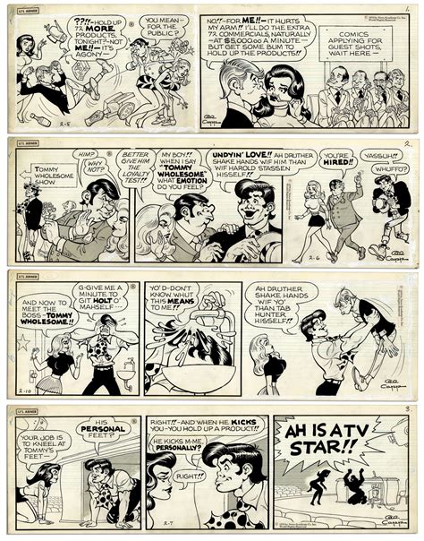 Little Abner Comic Strip Characters