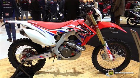 2016 Honda CRF450 Enduro R Walkaround 2015 Salon Moto Paris YouTube