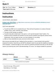 Quiz Introductory Statistics Sec Pdf Quiz Introductory Statistics Sec Quiz