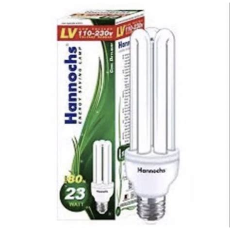 Jual HANNOCHS BOLA LAMPU LHE 23 WATT BOLA LAMPU CAHAYA PUTIH