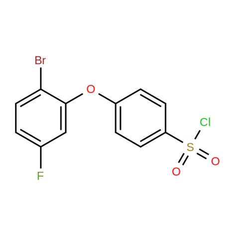 1525100 03 1 4 2 Bromo 5 Fluorophenoxybenzene 1 Sulfonyl Chloride