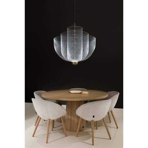 Moooi Meshmatics Large Led Pendant Steel Brass Made In Design Uk