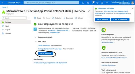 How To Create A Function App With A Webhook Add Triggered Functiona Hello Message With