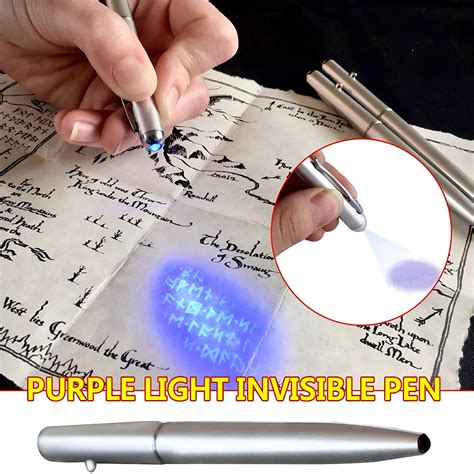 Ccocc 2026 New Invisible Ink Pen1 Pc Disappearing Ink Pen With Uv