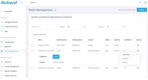 Action1 Endpoint Security Management New Release Feedback Needed R
