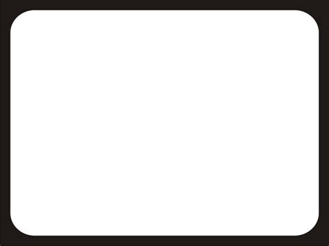 Simple Rectangular Black Border Free Image Download