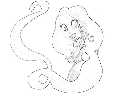 Pascal Tangled Coloring Pages