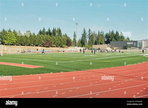 Milton Wa Usa July 20 2025 Surprise Lake Middle School Football