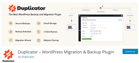 Backup Migration Plugins Simplifying WP Data Transfers 1