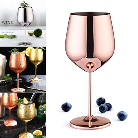 Dream Ranger 500ml Stainless Steel Goblet Red Wine Glass Drop Resistant