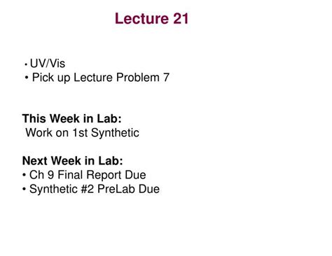 Ppt Lecture 21 Powerpoint Presentation Free Download Id 1755418