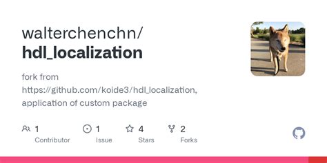 Github Walterchenchnhdllocalization Fork From
