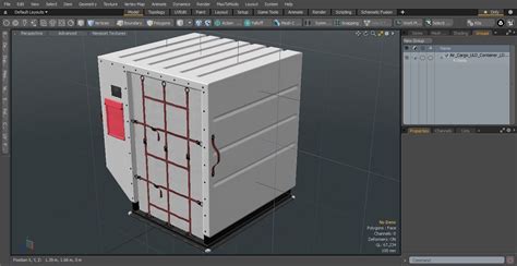Air Cargo Uld Container Ld 2 White 3d Model 39 3ds Blend C4d Fbx Max Ma Lxo Obj Free3d