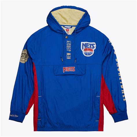 Nets Old Logo Mens Blue New Jersey Nets Team Og 20 Vintage Logo