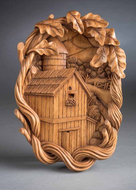 2nd In Group B Relief Carving 1st In Class 202 Scene Other Than