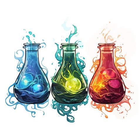 Premium Photo Potion Art