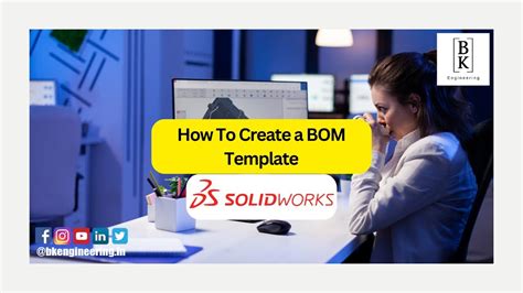 Mastering BOM Template In SolidWorks A Step By Step Guide