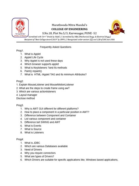 Frequently Asked Questions Pdf Ip Address Java Programming Language