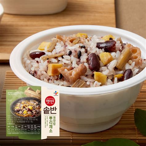 햇반 솥반 뿌리채소영양밥 200g 상품상세 Cj더마켓 Cj제일제당 공식몰