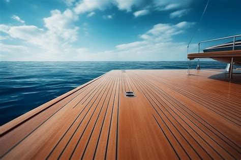 Premium AI Image Ocean Leisure Luxury Vacation Boat Yacht Summer