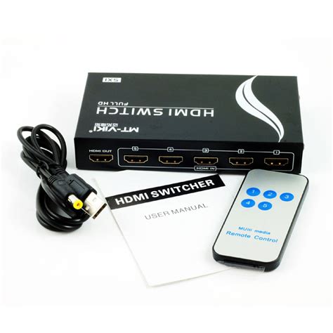 Hdmi 5 In 1 Out Switcher Rental In Sri Lanka Top Av Solution