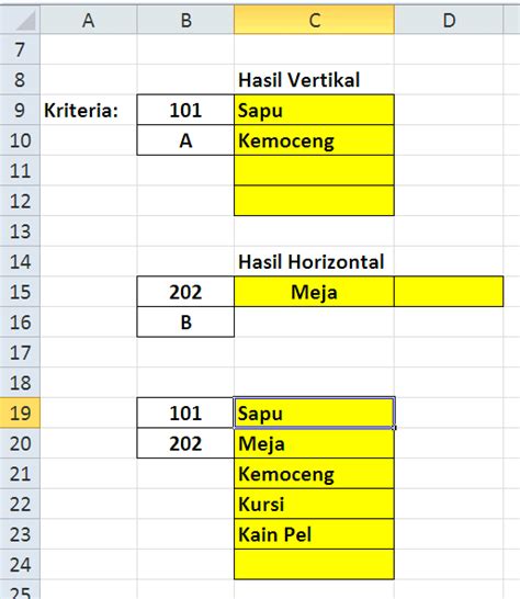 Tips Tips Rumus Excel Mengambil Data Dengan Multiple Results