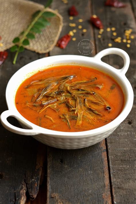 Chettinadu Saiva Meen Kuzhambu Vegetarian Fish Gravy Vazhaipoo