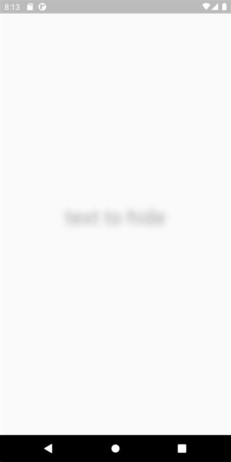 Flutter Blur Text In TextField Stack Overflow