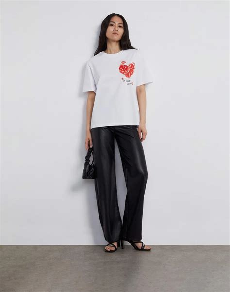 Белая футболка Oversize с принтом Gkt024376 1 купить по цене от 499 рублей с доставкой по России