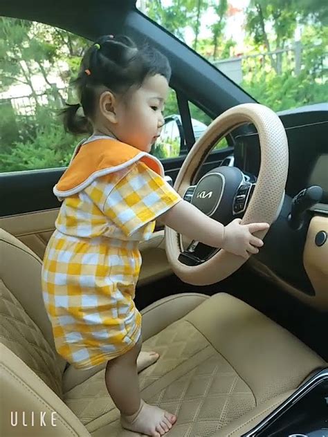 운전하는아기😊 늦둥이육아 귀여움주의 두살아기 Youtube