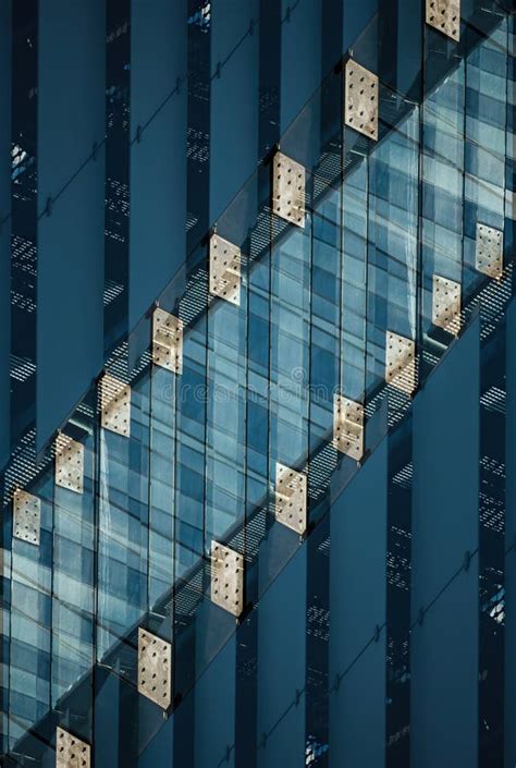 Mirrored Geometry Lines And Shapes Symmetry Perspective Pattern Hi Tech Abstract Background