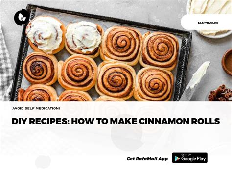 Diy Recipes How To Make Cinnamon Rolls Rafamall