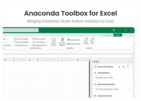 Anaconda Toolbox For Excel