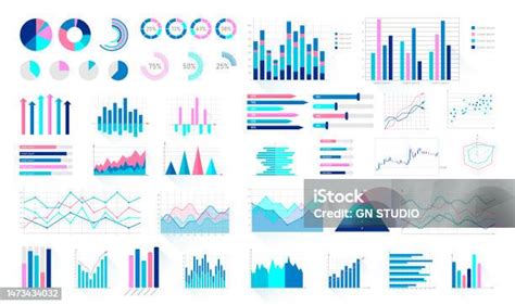 Ensemble Déléments Infographiques Dentreprise Collecte De Visualisation