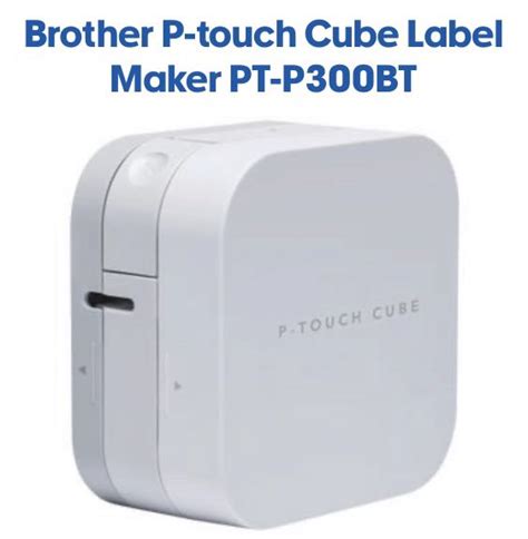 Brother P Touch Cube Bluetooth Smartphone Label Maker Pt P Bt Computers Tech Printers
