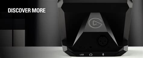 Elgato Stream Deck Xlr Audio Mixer And Controller Rear Xlr To Usb Mic Interface